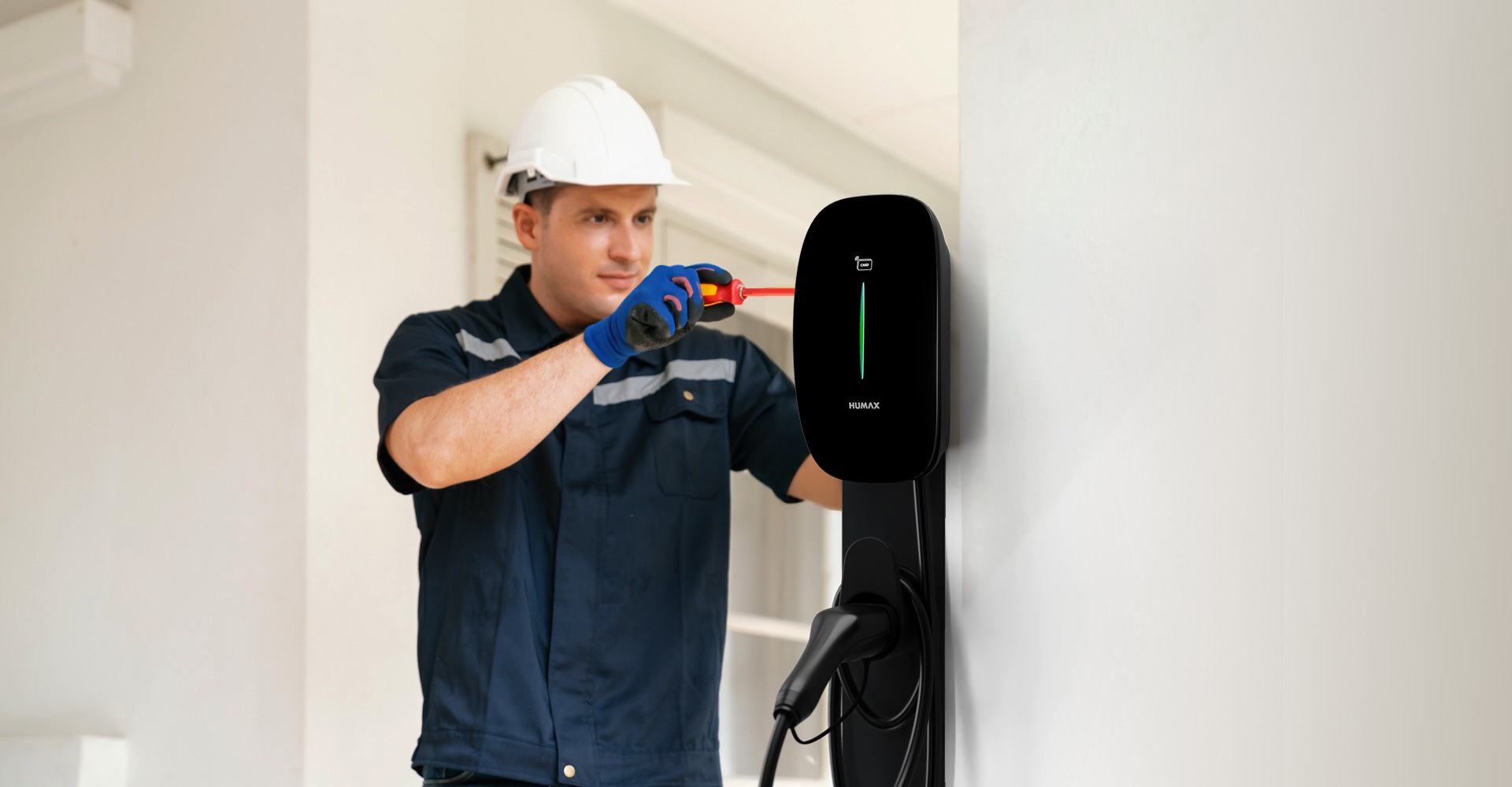 Home Charger EQ7 - HUMAX EV Charging - GLOBAL